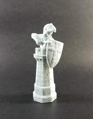 Vintage Harry Potter Wizard Chess Set 2002 Replacement Piece White Rook ...