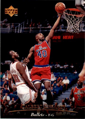 1995-96 Upper Deck Calbert Cheaney . Washington Bullets #21 | eBay