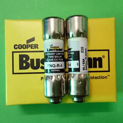 10pc new Bussmann FNQ-R-4 FNQ-R 4A 600Vac Fuses TIME DELAY Fuse | eBay