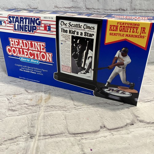 1992 Starting Lineup Headline Collection Ken Griffey Jr. HOF Seattle ...