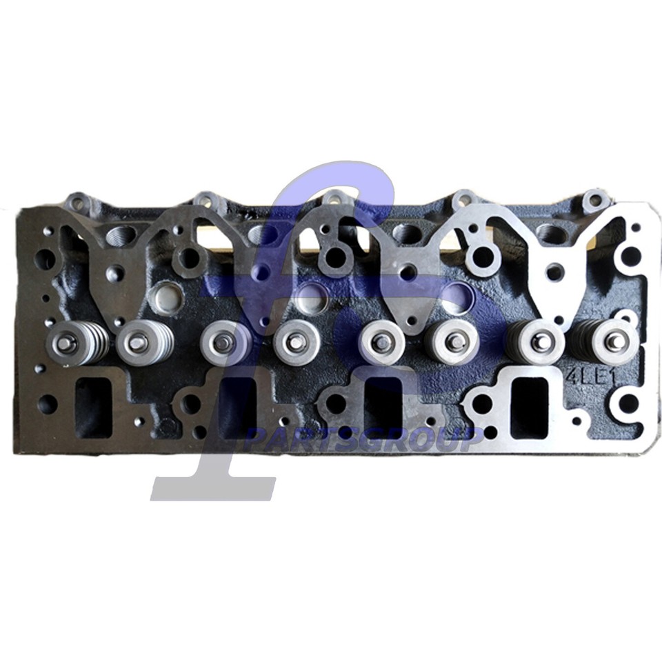 Complete Cylinder Head W Full Gasket Kit For Isuzu 4LE1 Hitachi EX50U ...