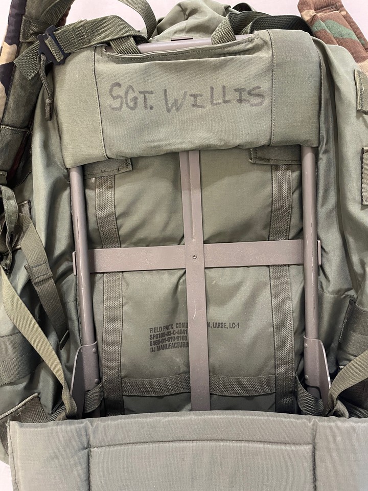 USGI Combat Field Pack ALICE Pack with Original Metal Frame and Kidney ...