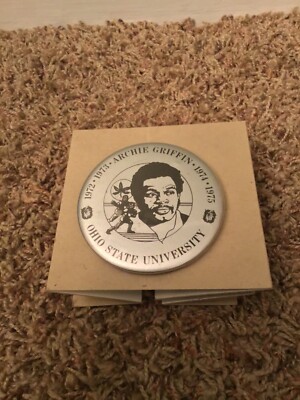 Vintage NCAA Archie Griffin Ohio State University Buckeyes Button Pin ...