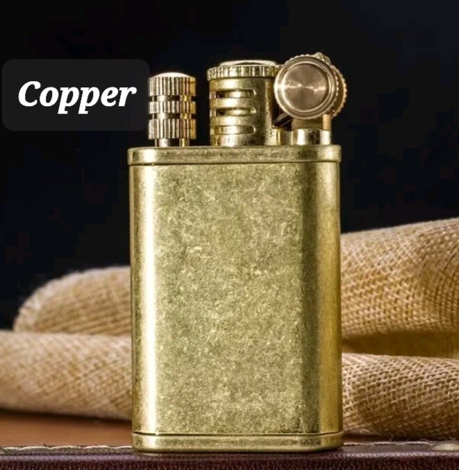 CHIEF Metal Wheel Windproof Kerosene Lighter W/ 10000 Ignition ...