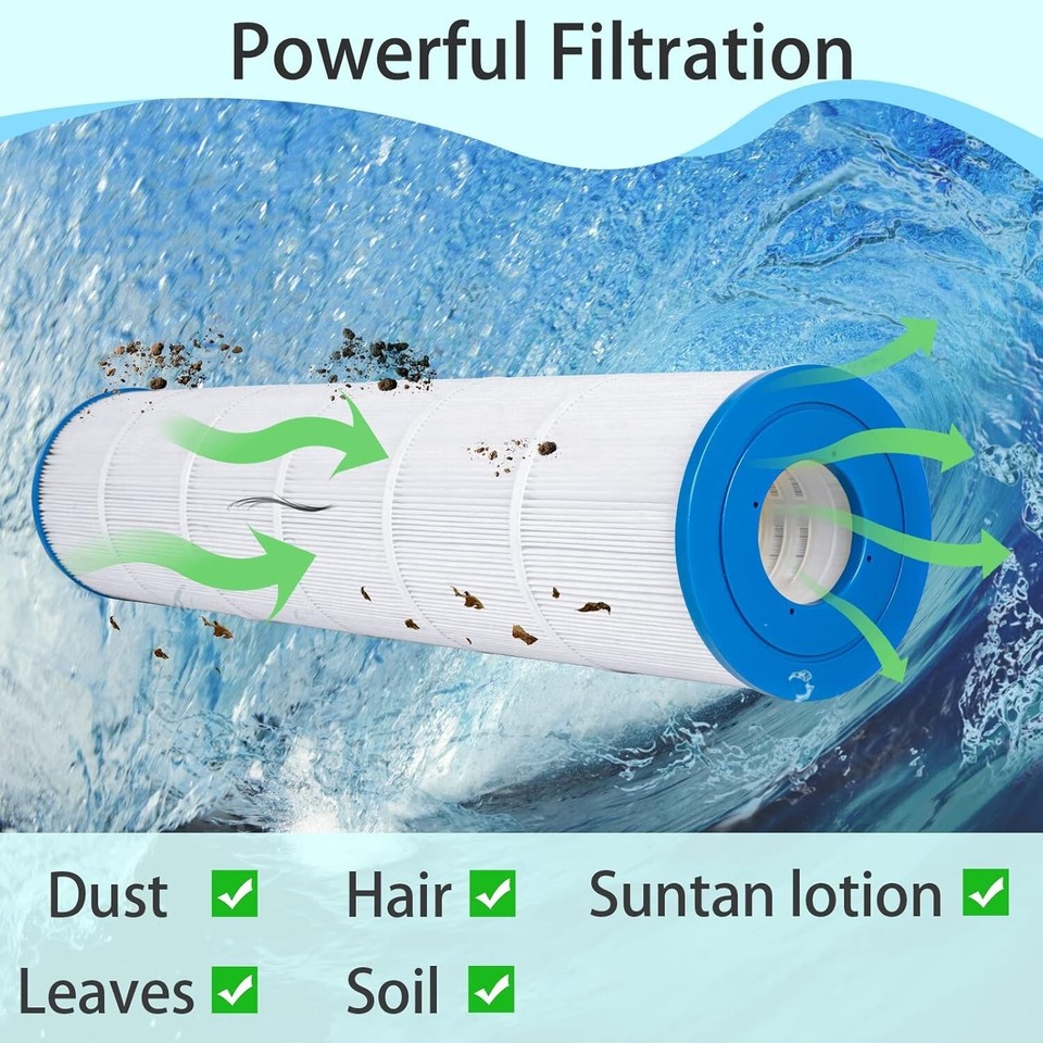 4X CCP520 Pool Filter Cartridge For Pentair Clean & Clear Plus 520 ...