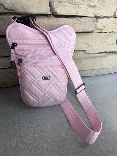 NWOT Lug Slingshot Converible Mini Crossbody Bag - Bubble Pink Travel ...