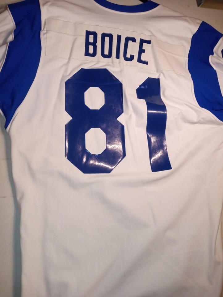 Los Angeles Rams game worn jersey 1971 Boise Rawlings heavy cotton with ...