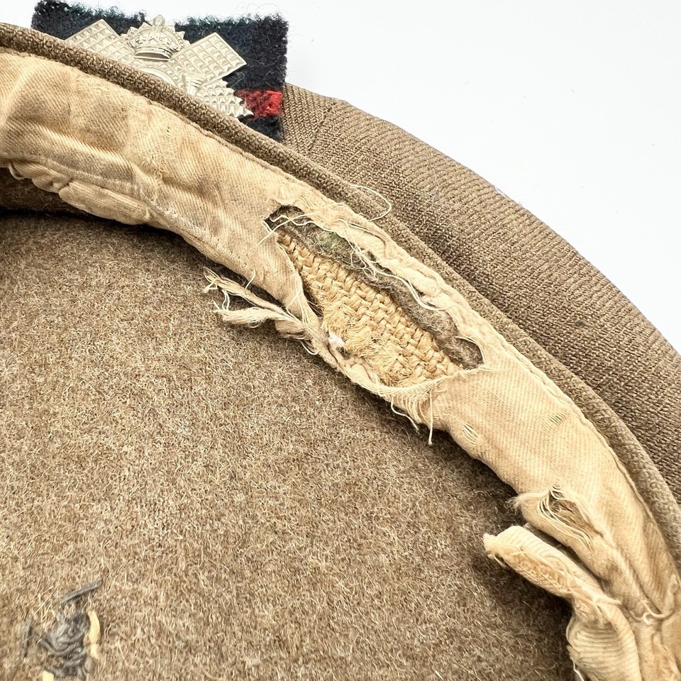 Genuine WW2 Highland Light Infantry Tam O’Shanter | eBay UK