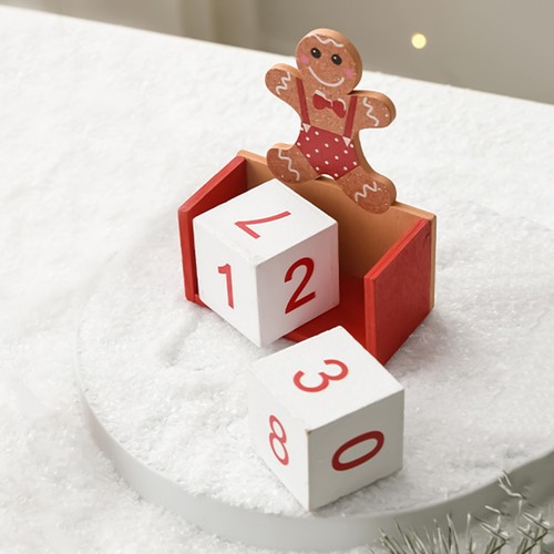 Gingerbread Man Countdown Christmas Calendar Gingerbread Countdown to ...