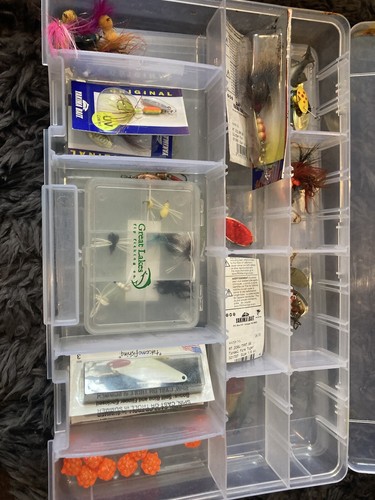 Extra Large Plano Tackle Box Full of Lures | eBay
