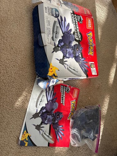 Pokemon Mega construx Corviknight Building Set (340 Pcs) 887961971644| eBay