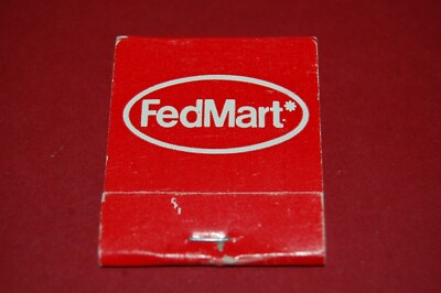 FedMart All Locations Vintage Full Unstruck Matchbook | eBay