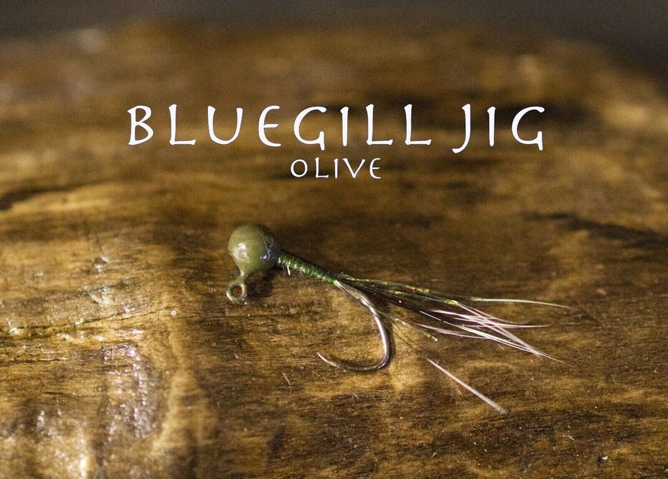 HAND TIED BLUEGILL JIGS - Jig for bluegill, shellcracker, crappie and ...