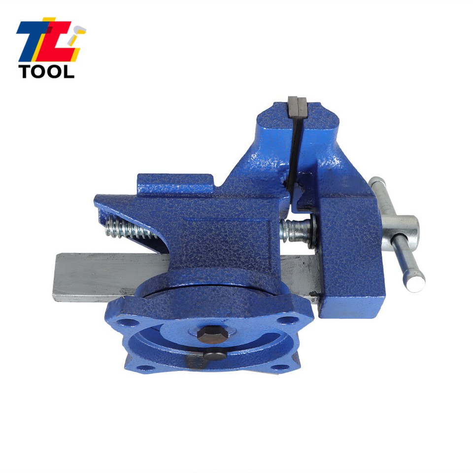 4-1/2" Vice For Workbench with Anvil Swivel Locking Base Table Top ...