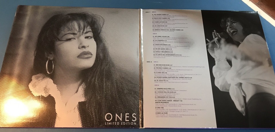 Selena Ones Double Vinyl LP 2020 LE Picture Disc With Poster In Hand ...