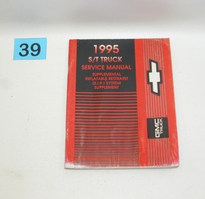 1995 GM ST Truck Supplemental Inflatable Restraints Service Manual ...