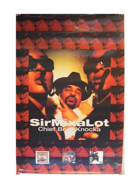 Sir Mixalot Poster Mix A Lot Chief Boot Knocka | eBay