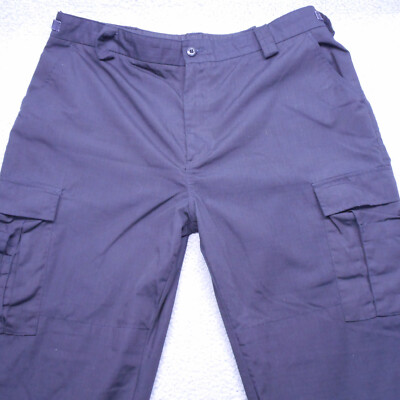 Tru Spec Pants Mens Extra Large Black Cargo Law Enforcement Shooting ...