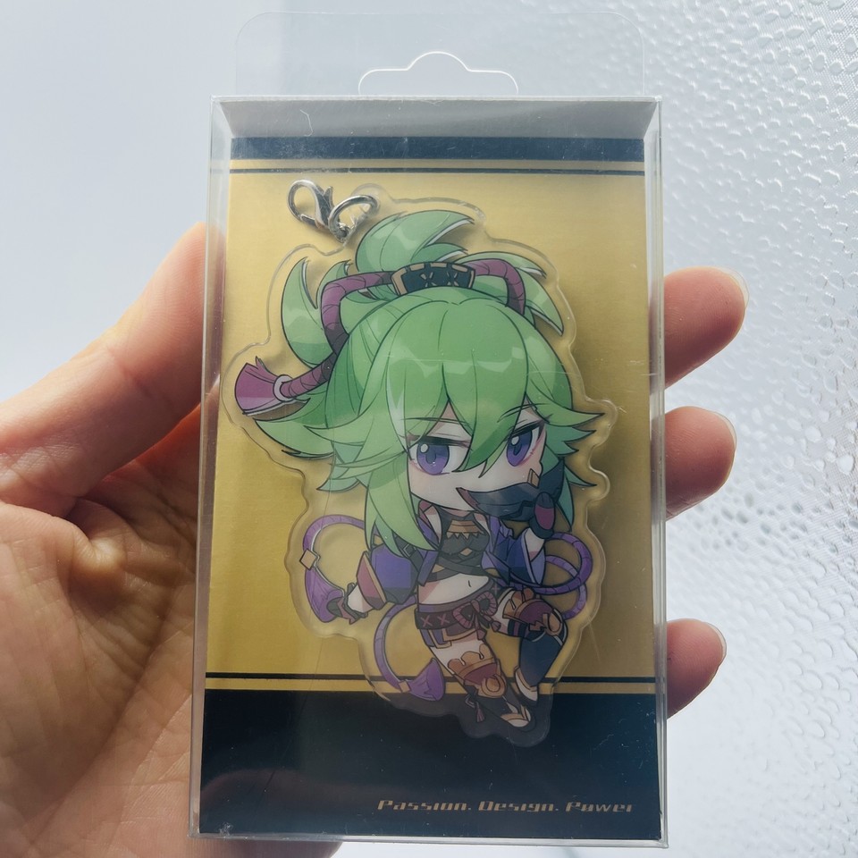 Genshin Impact Kuki Shiobu Keychain Keyring Acrylic Figure Stand ...