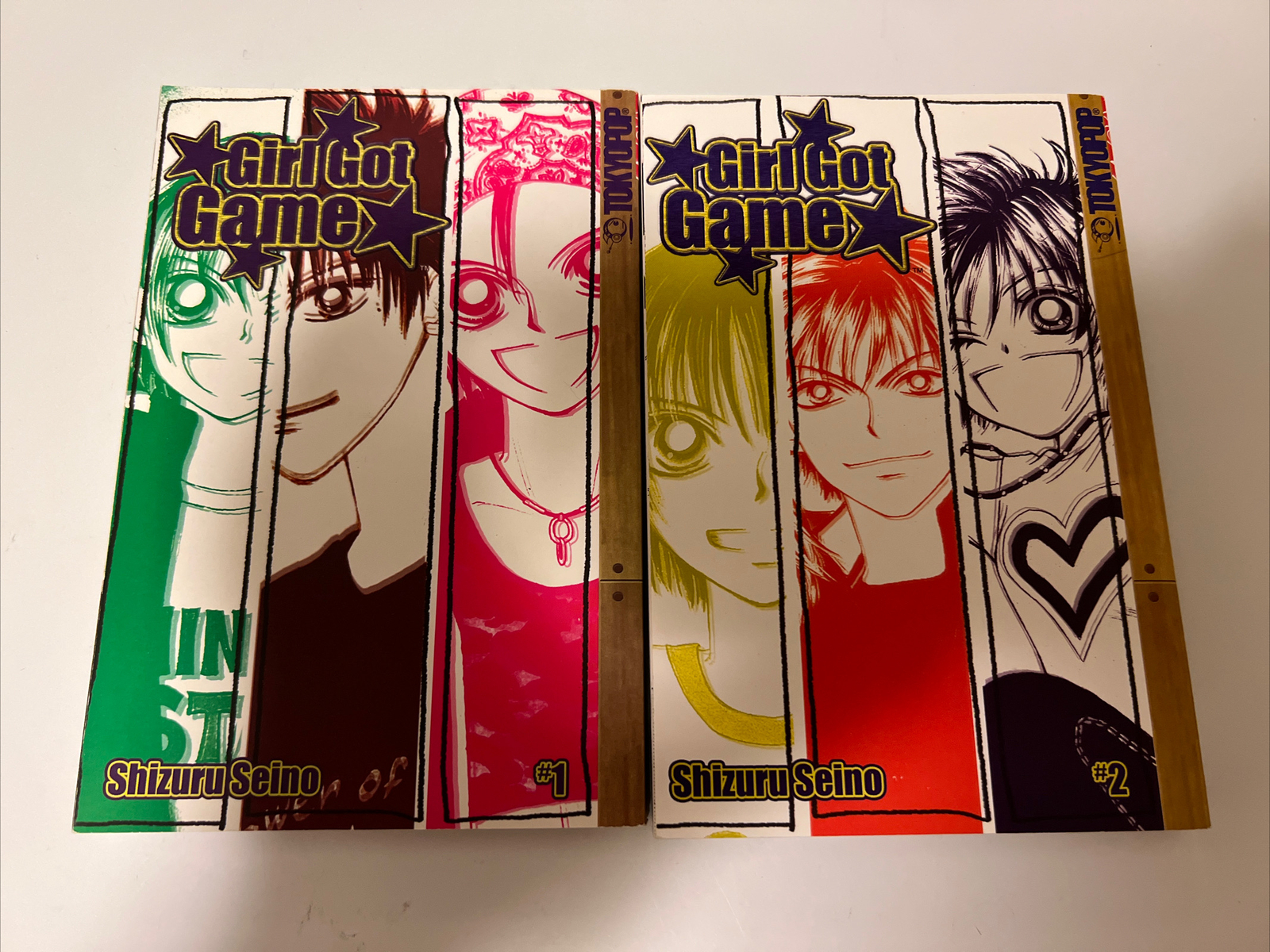 Girl Got Game Manga Lot English Vol 1 And 2 - Shizuru Seino Tokyopop ...