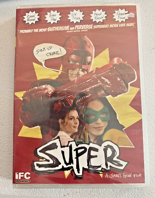 "Super" DVD IFC Films Kevin Bacon Rainn Wilson SEALED 2011 | eBay