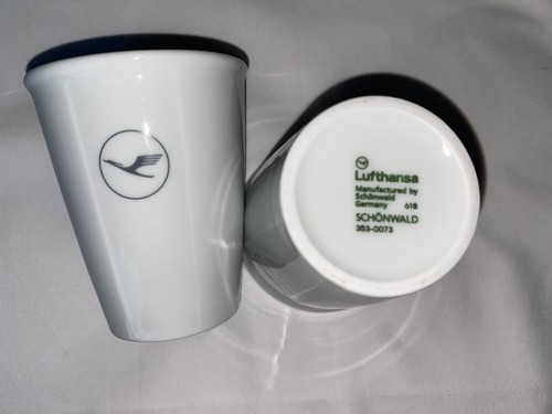 Lufthansa Ceramic Business Class Coffee Mug Collectible AIRLINE TRAVEL ...