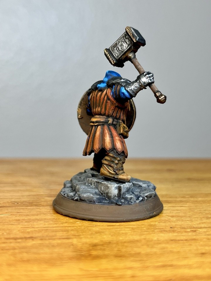 Painted Miniature Wizard Mage, Painted D&D Miniature Pro Painted DND ...
