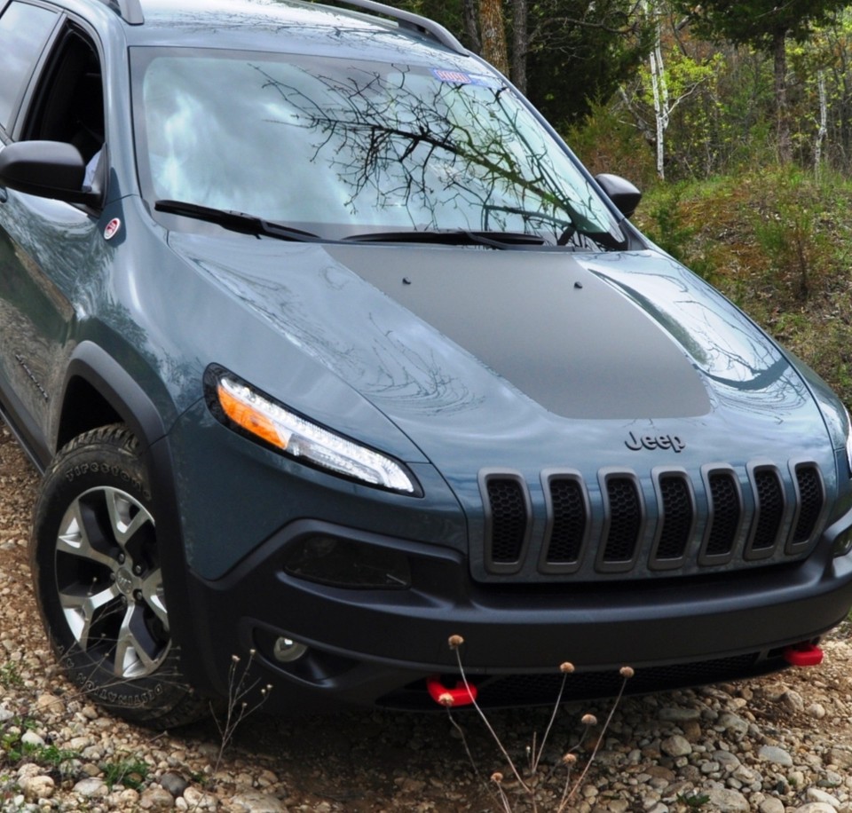 Matte Black Hood Blackout Decal – Jeep Cherokee KL 2014-24 Vinyl Hood ...