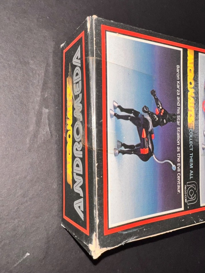 Vintage 1976 Mego MICRONAUTS Baron Karza ANDROMEDA mib UNUSED SEALED ...