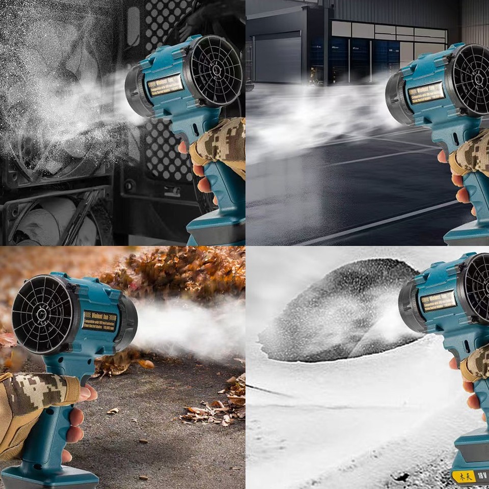 Jet Dry Mini Blower 35000RPM Air Blower Super Fan Turbo Battery Powered ...