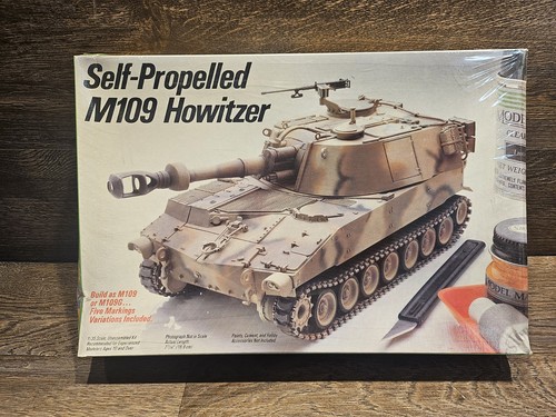 Italeri Testors - Self-Propelled M109 Howitzer - 1/35 Scale Model #777 ...