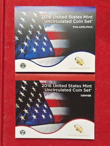 2016 US Mint Set 26 Coin Uncirculated Set Complete Philadelphia ...