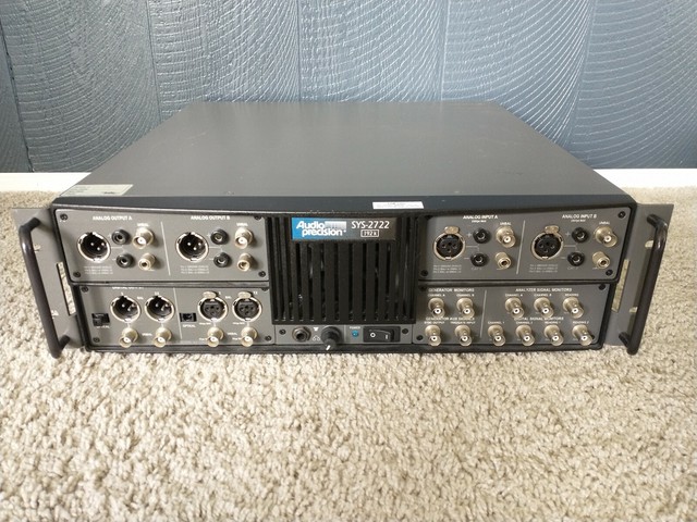 Audio Precision SYS-2722 Analyzer Tested With USB APIB Adapter for sale ...