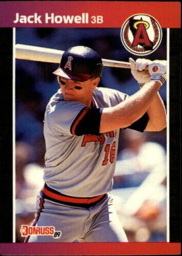1989 Donruss Baseball Card #288 Jack Howell | eBay