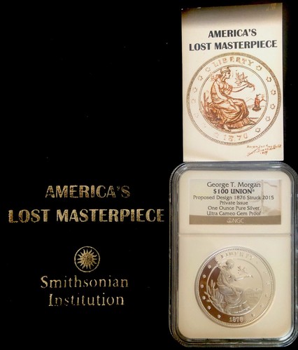 2015 George T Morgan $100 Union NGC UCG 💥FLAWLESS QUALITY💥 | eBay