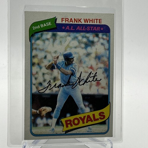 1980 Topps Frank White Baseball Card #45 NM-Mint FREE SHIPPING | eBay