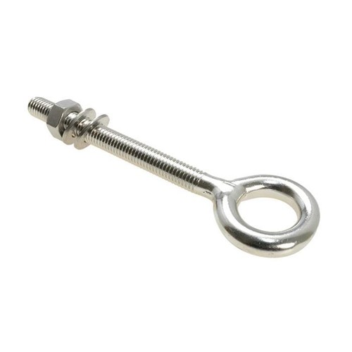 Qty 2 Eye Bolt Kit M6 (6mm) x 40mm Stainless Steel 304 SS Nut Washer ...