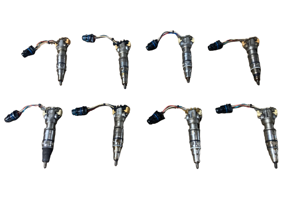 Ford 6.0 Powerstroke Diesel OEM Fuel Injectors Core Set of 8 | eBay