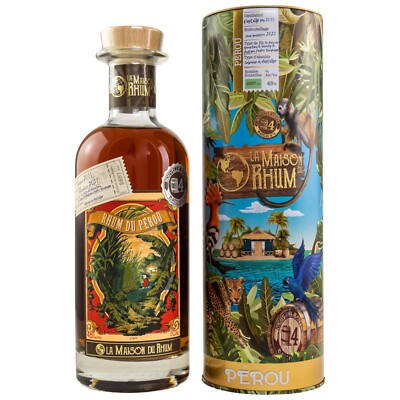 La Maison du Rhum PERU Ron Millonario Distillery- Premium Rum Tinbox 48 ...