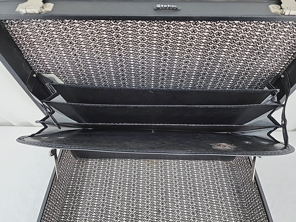 Vintage Stebco Briefcase Ultimate Vinyl Coated Travel Attache Case ...