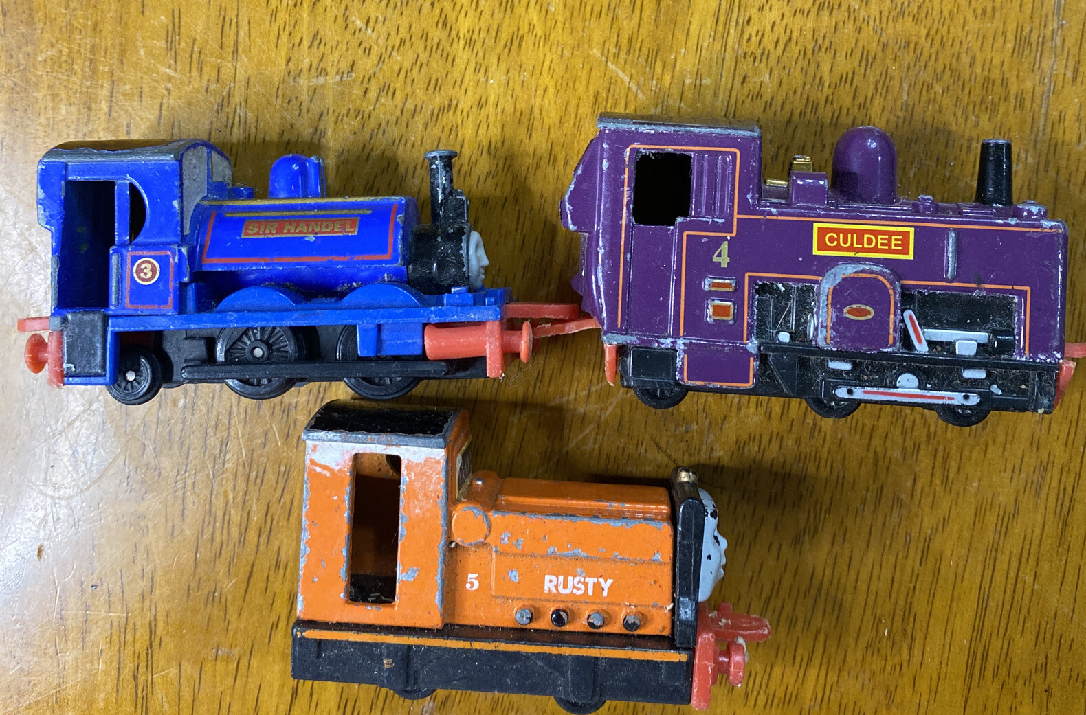 ERTL 90’s Rusty Culdee Handel Thomas The Train Engine & Friends Metal ...