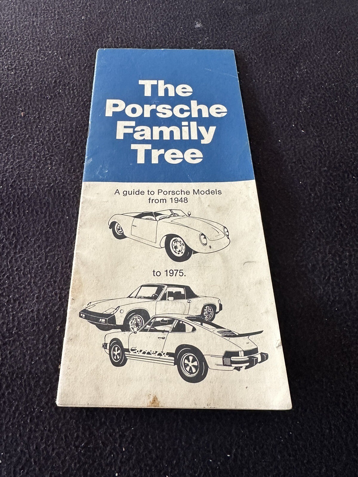 1975 Porsche 911 Carrera Targa History Brochure Book 912 914 Family ...