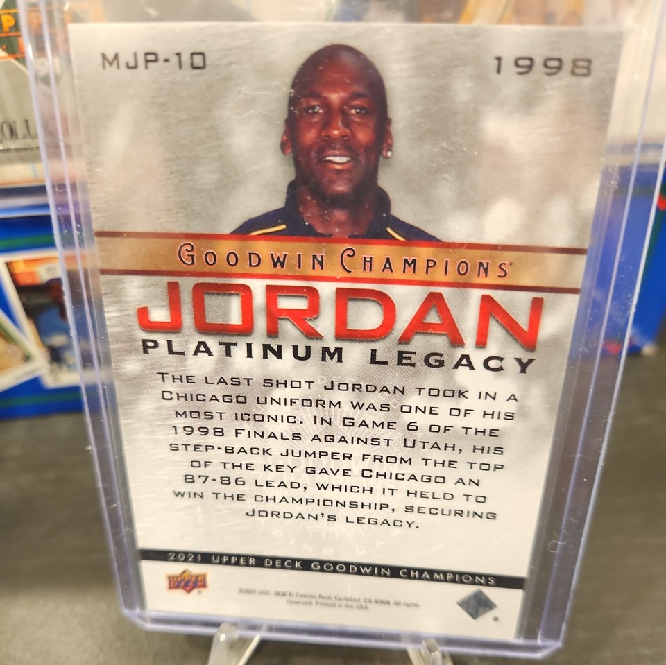 2021 Goodwin Champions Platinum Legacy #MJP-10 Michael Jordan SSP (Basketball) | eBay