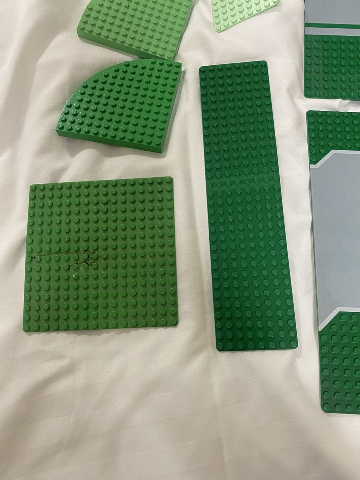 Vintage LEGO Thick Base Plates & Other Sizes - Huge Bundle Job Lot ...