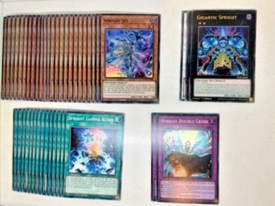 Yu-Gi-Oh Competitive Spright Deck + Extra Deck *Ready to Play + Extra ...