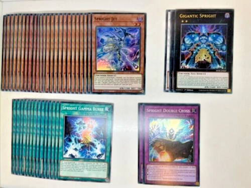 Yu-Gi-Oh Competitive Spright Deck + Extra Deck *Ready to Play + Extra ...