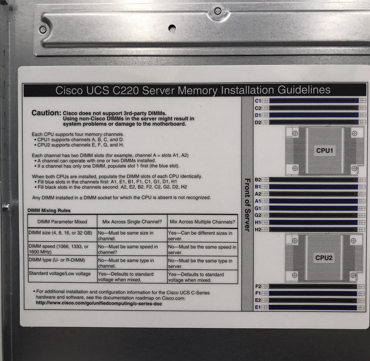 Cisco UCSC-C220-M3S CTO 2 CPU Sockets 16 Mem Slots 8 2.5" Bays 2 450W ...