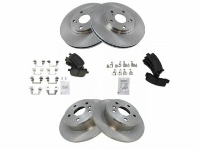 Front and Rear TRQ Brake Pad and Rotor Kit fits Lexus RX300 1999-2001 ...