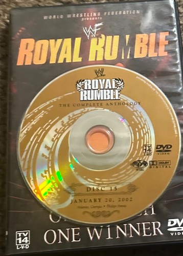 WWE/F Royal Rumble '02 Anthology Disc 15 (DVD) (w/ Original WWF Cover ...