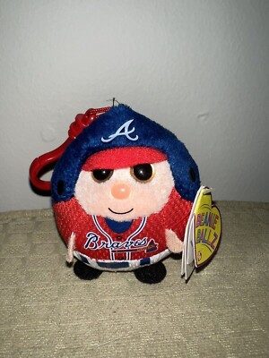 Atlanta Braves Ty Beanie Balls NWT MLB Baseball Plush Key Chain | eBay